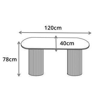 Decofurn | Belle 120cm Stone Top Console | R2599 Save 25% – Decofurn ...