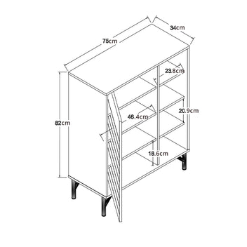 Decofurn | Lorna Shoe Cabinet | R1199 Save 10% – Decofurn Furniture