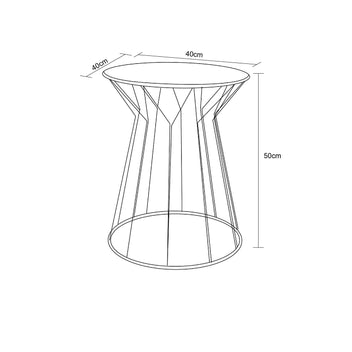 Decofurn | Phi 40cm Side Table | R469 Save 15% – Decofurn Furniture