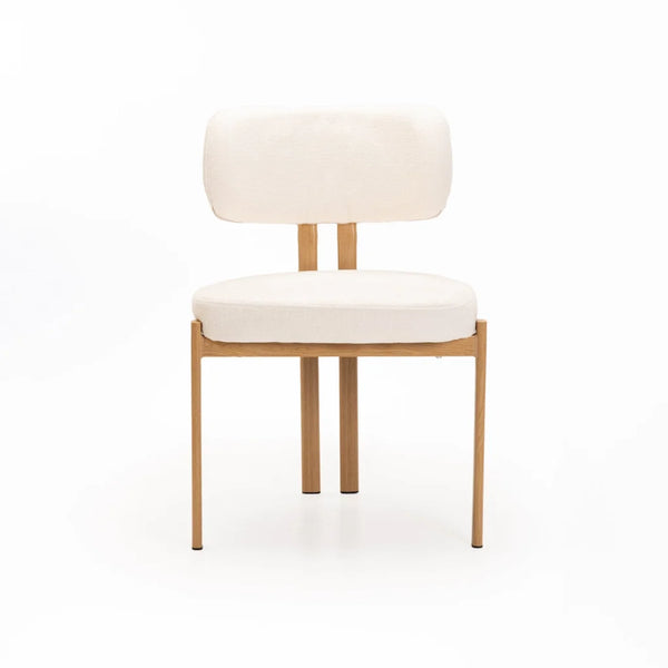Decofurn | Ark Fabric Dining Chair-natural Leg | R1299 Save – Decofurn ...