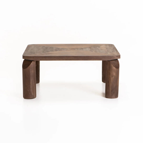 Decofurn | Deva 80x80cm Solid Wood Coffee Table-dark Brown – Decofurn ...