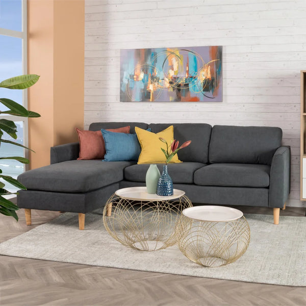 Decofurn | Joey Fabric Corner Chaise | R8499 Save 15% – Decofurn Furniture