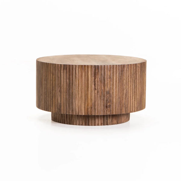 Decofurn | Kavi 70cm Round Solid Wood Coffee Table | R3199 – Decofurn ...