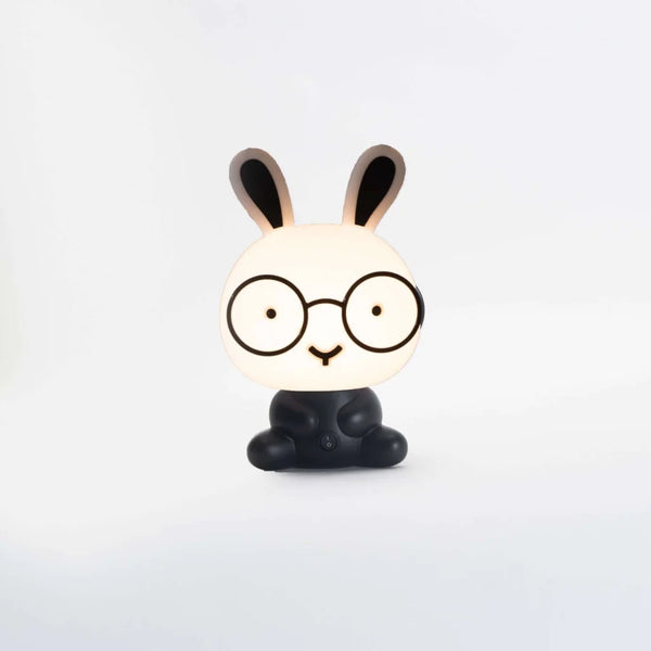 Decofurn | Table Lamp Junior Black & White Rabbit W/glasses – Decofurn ...