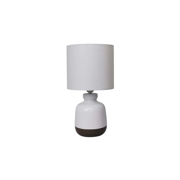 Decofurn | Table Lamp Two Tone White White Fabric Shade | – Decofurn ...