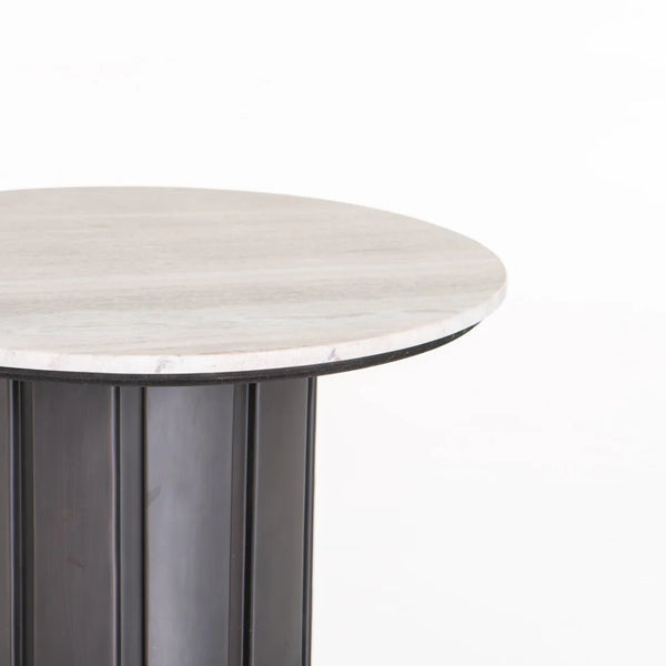 Decofurn | Vin 60cm Round Stone Top Coffee Table 39cm h | – Decofurn ...