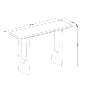 Decofurn | Veda 120cm Solid Wood Console | R3999 Save 30% – Decofurn ...